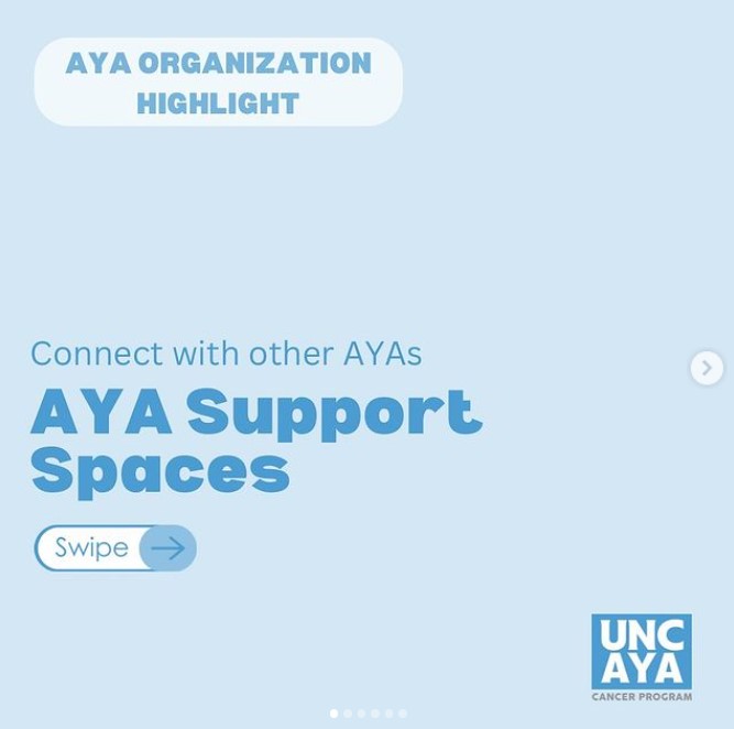 AYA Support Spaces - UNC AYA Cancer Program
